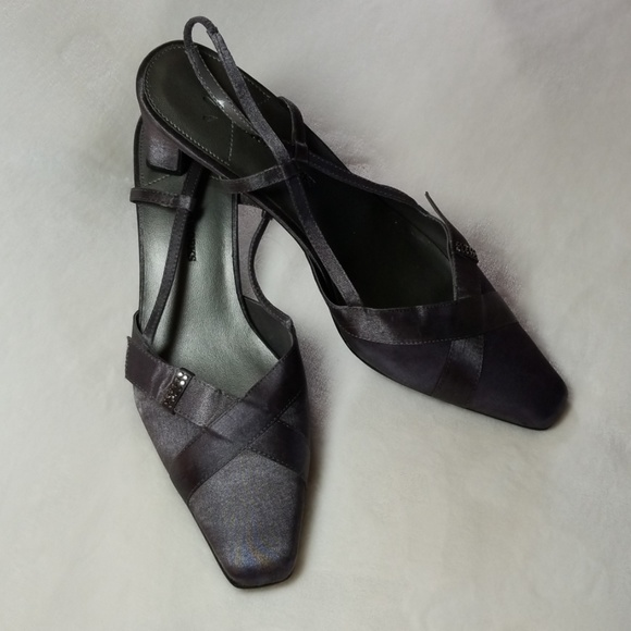 Studio Works | Shoes | Nwot Size Gray Studio Works Heels | Poshmark